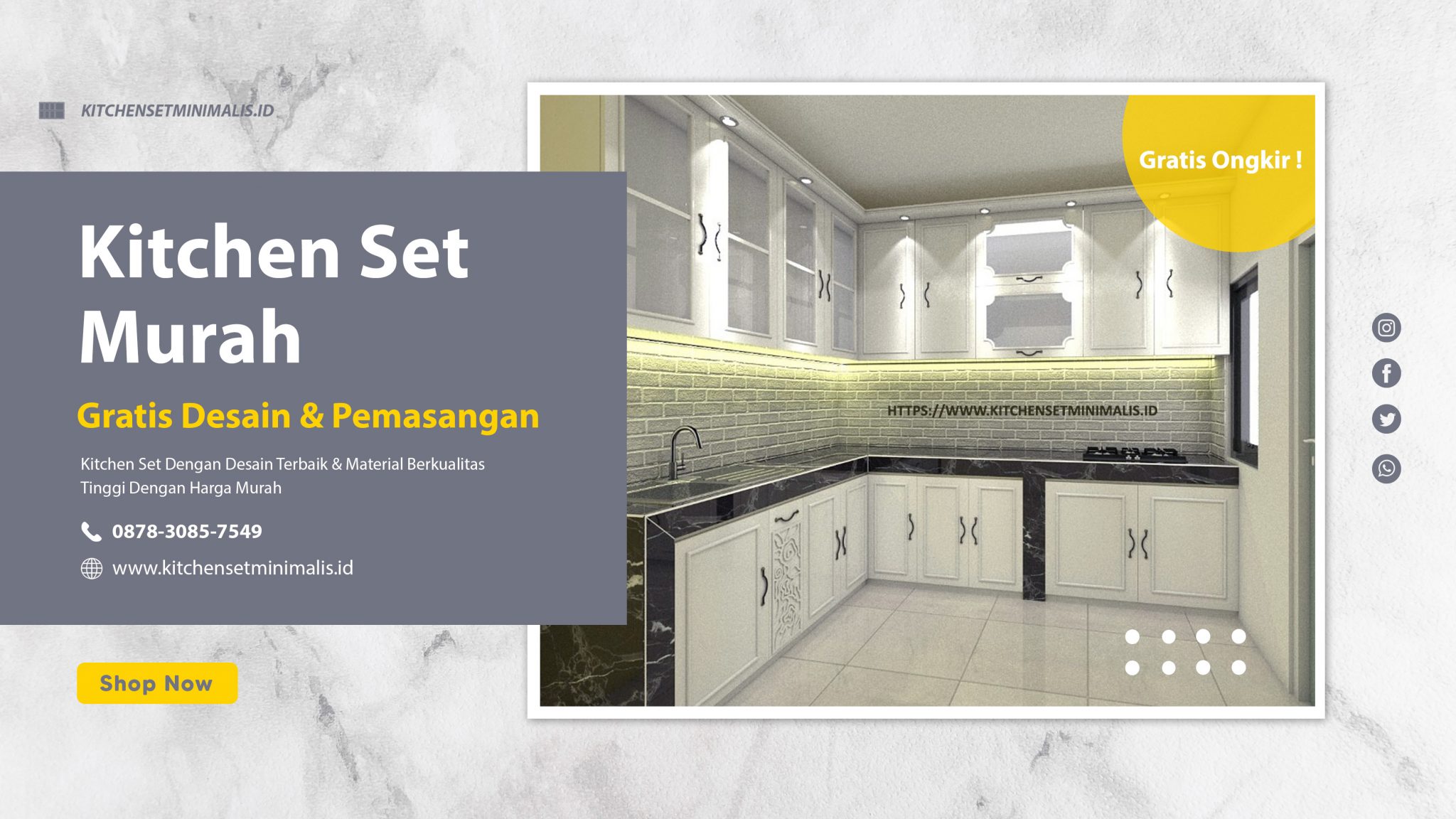 10 Model Kitchen Set Terbaru 2026 Sederhana dan Mewah